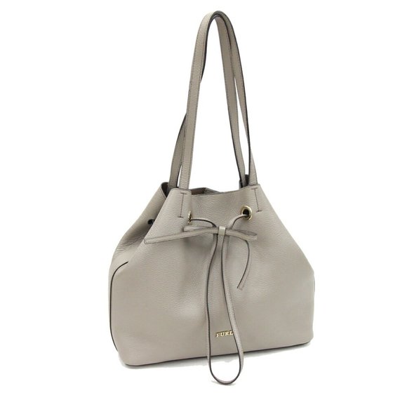 Furla | Bags | Furla Tote Bag Greige Leather Ladies | Poshmark